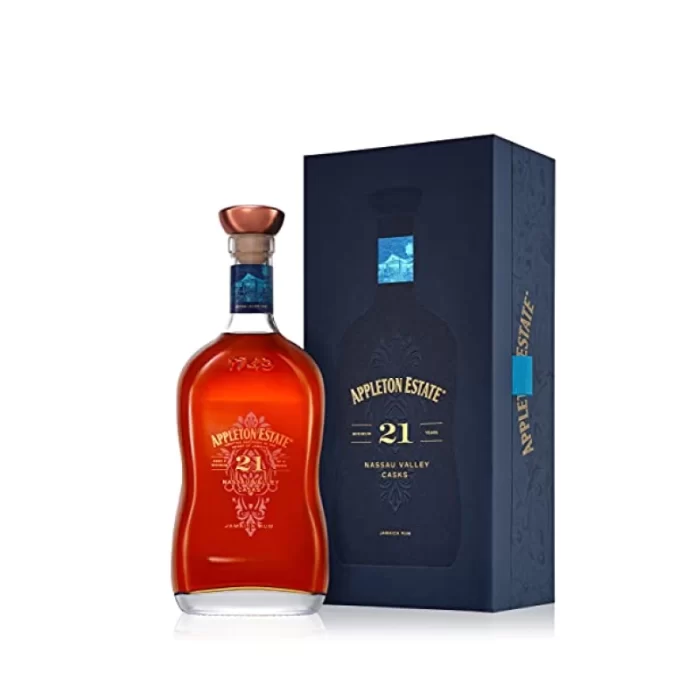 Appleton Estate 21 Ans - Rhum Jamaïcain 43% Vol. 0,7L en Coffret