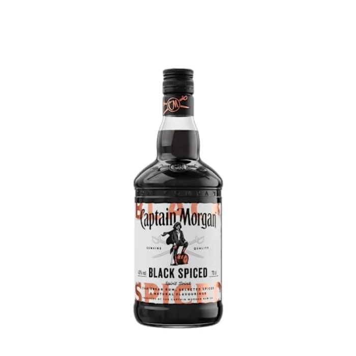 Captain Morgan Black - Rhum Épicé 40% - Bouteille 70cl