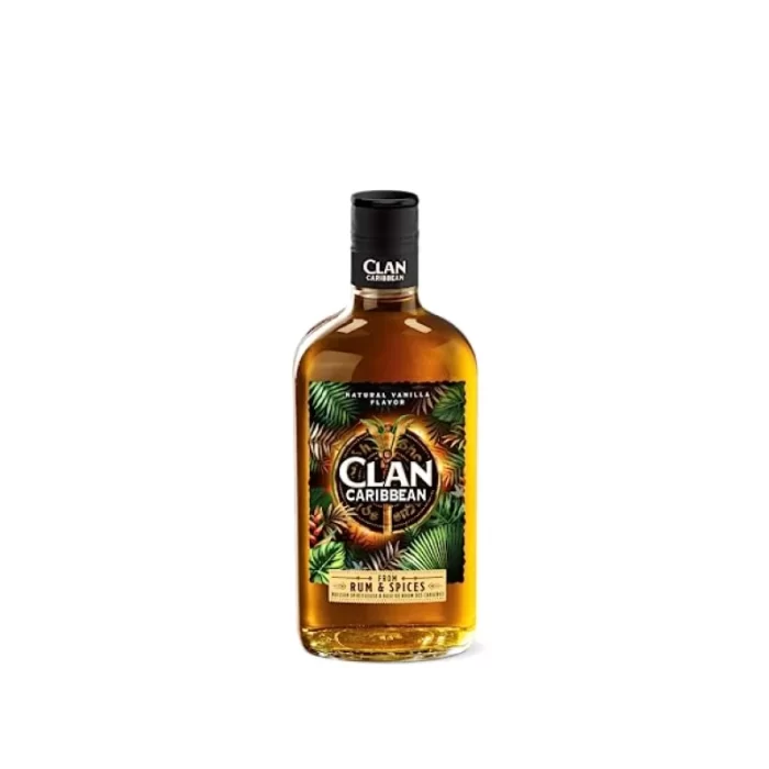 Rhum épicé CLAN CARIBBEAN - 35% Vol, 70cl