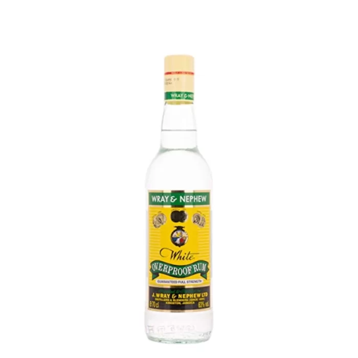 Wray & Nephew 70cl - White Overproof Rum 63% Vol